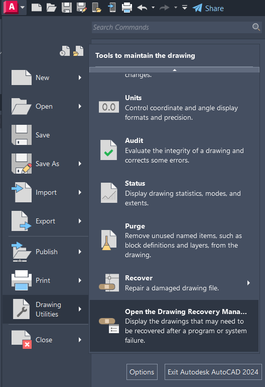 AutoCAD | Back-Up terugzetten – ASN | Kenniscentrum